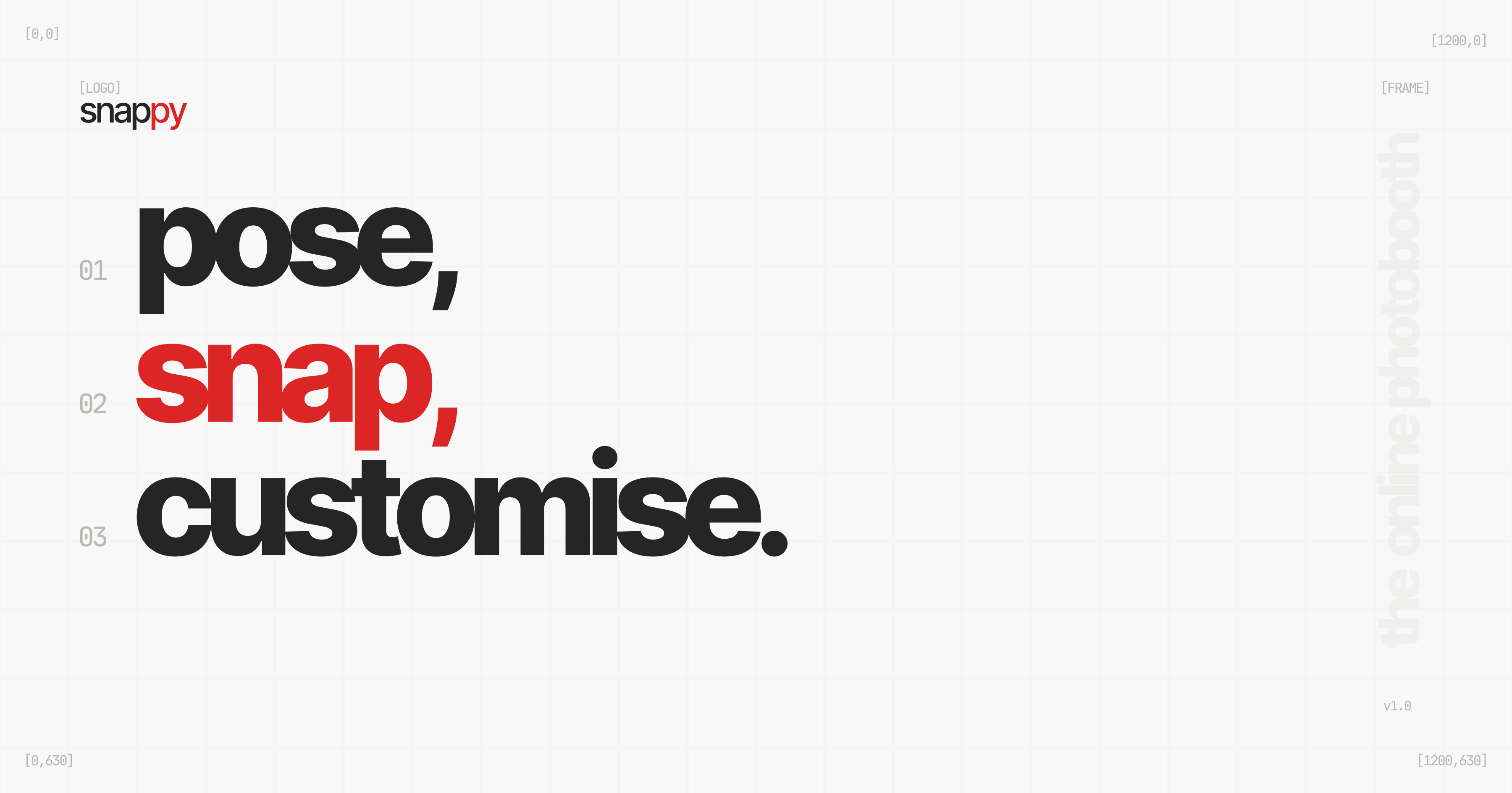 Snappy | Fun and customizable photobooth app